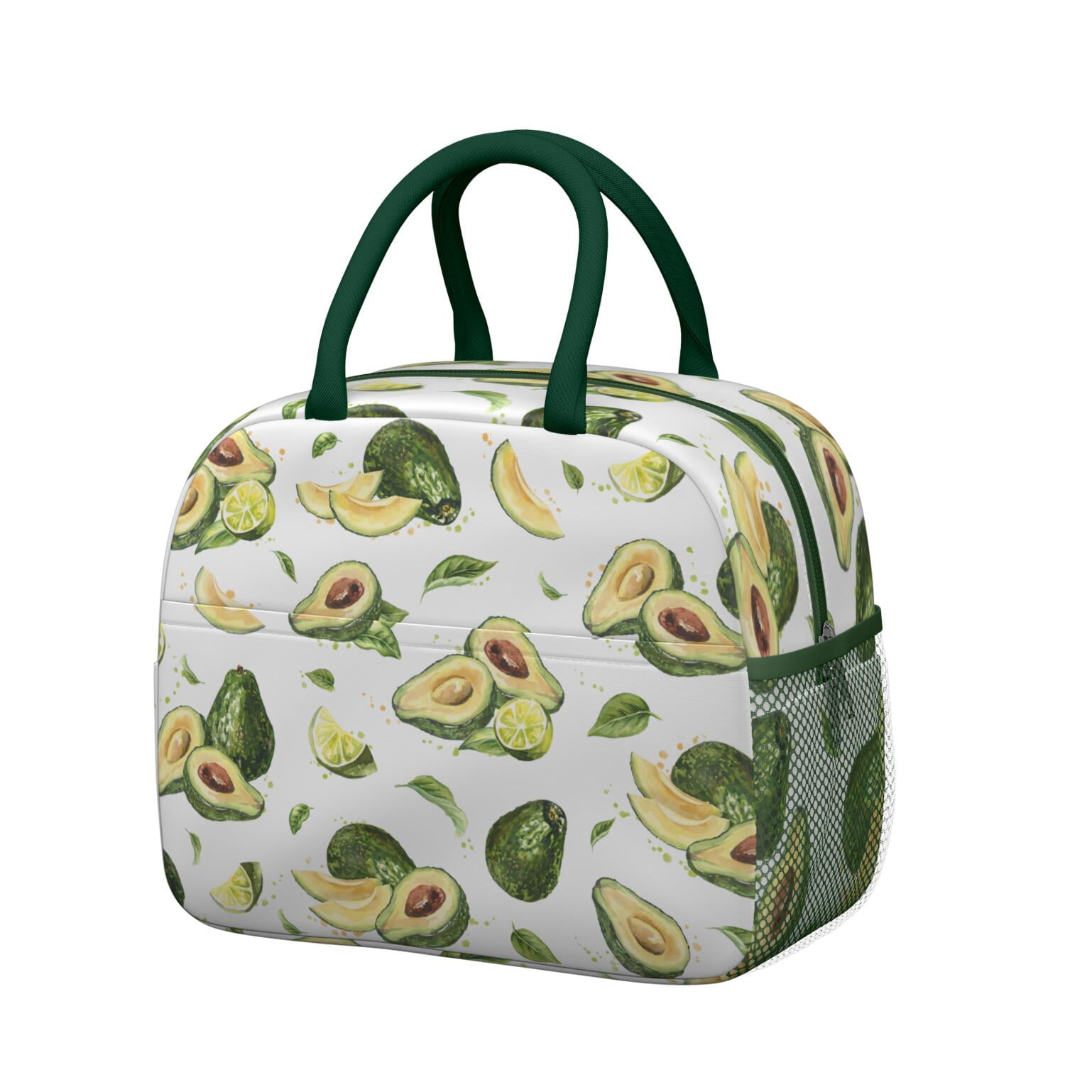 Avocado Lunch Bag - Stylish & Insulated Thermal Lunch Box, Waterproof ...