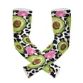 Avocado Pattern UV Protection Cooling Arm Sleeves, Compression Sun ...