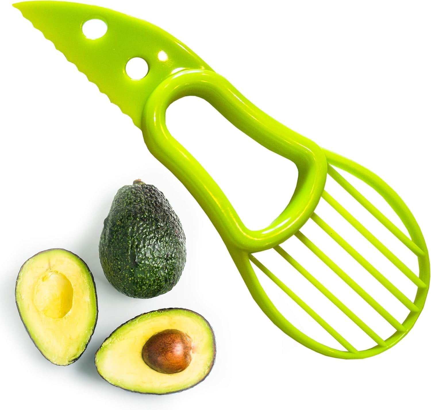 Avocado Peeler 3 In 1 Avocado Slicer Tool - Three in One Avocado Slicer ...
