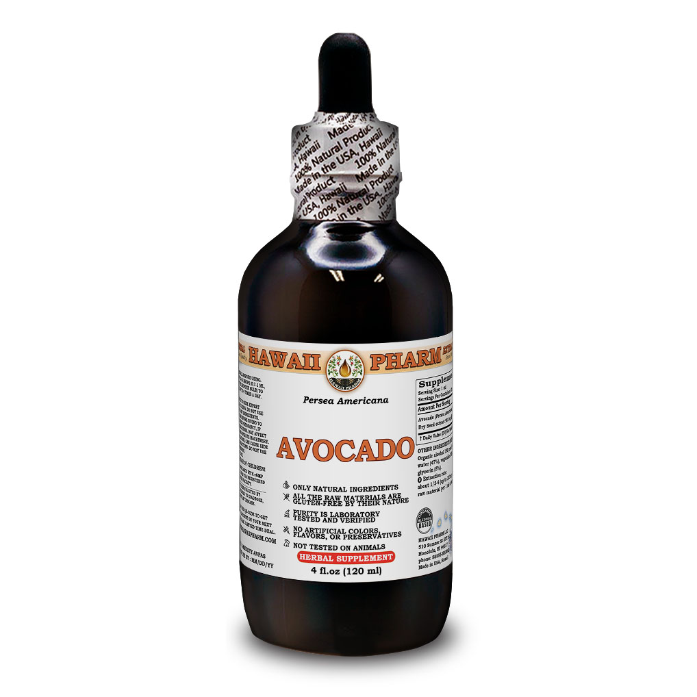 Avocado (Persea Americana) Dry Seed Liquid Extract. Expertly Extracted ...