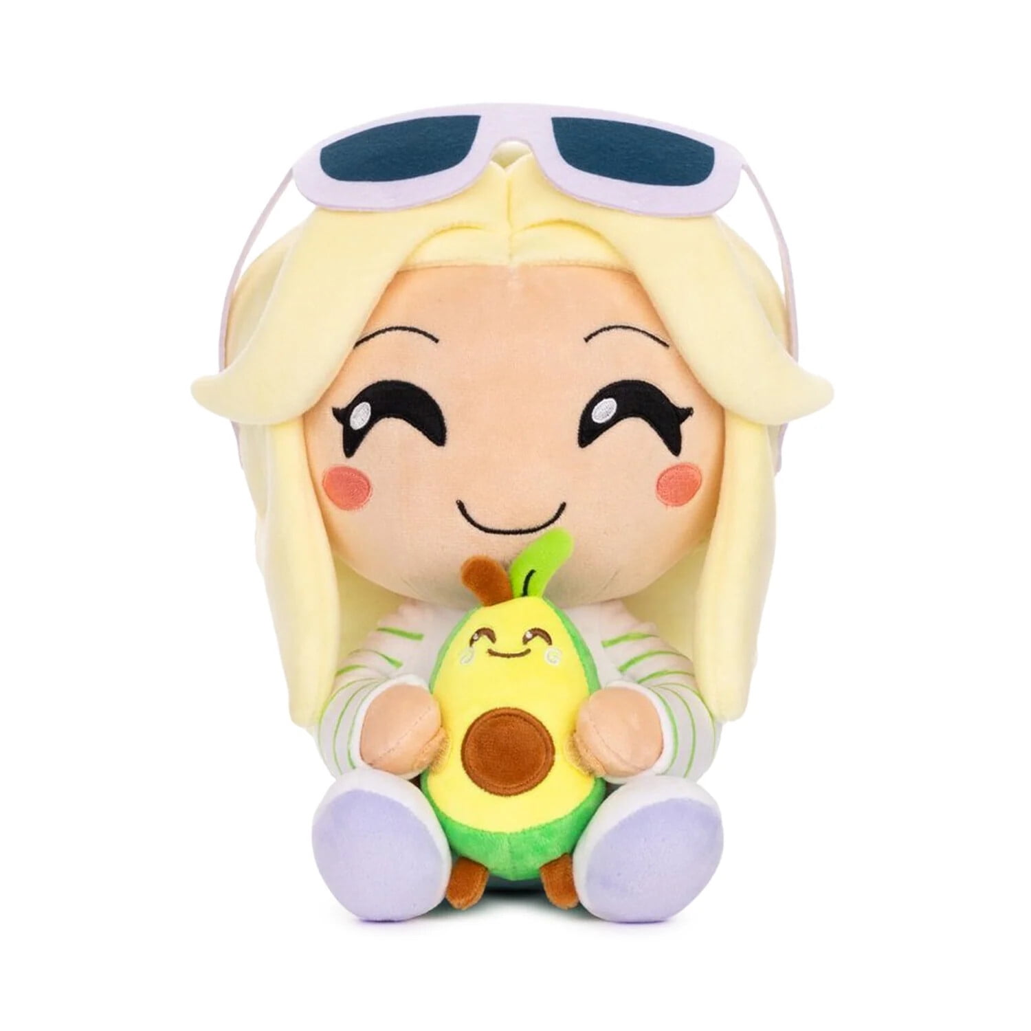 Avocado Playz Plush Toy 9'', Cute Stuffed Animal YouTuber Merch ...