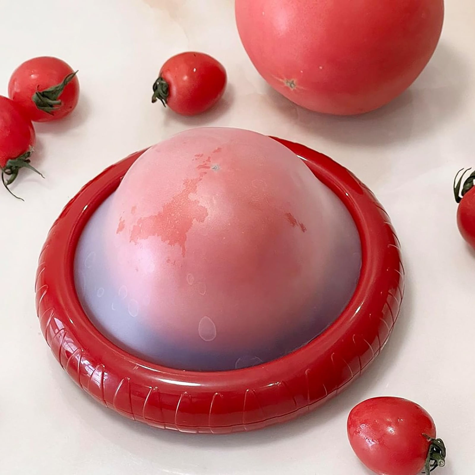 Avocado Saver and Onion Storage Set, 1 Pcs Silicone Fruit Vegetable Anti-oxidation Box,Reusable ...