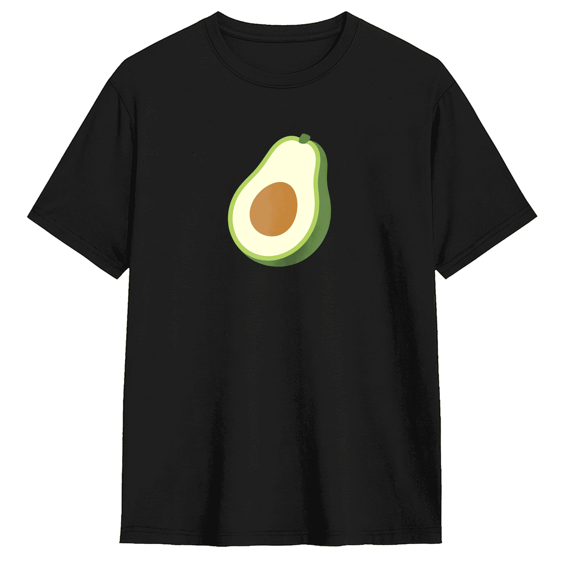 Avocado Slice Vintage Graphic Tee for Men and Women, Humorous BBQ ...