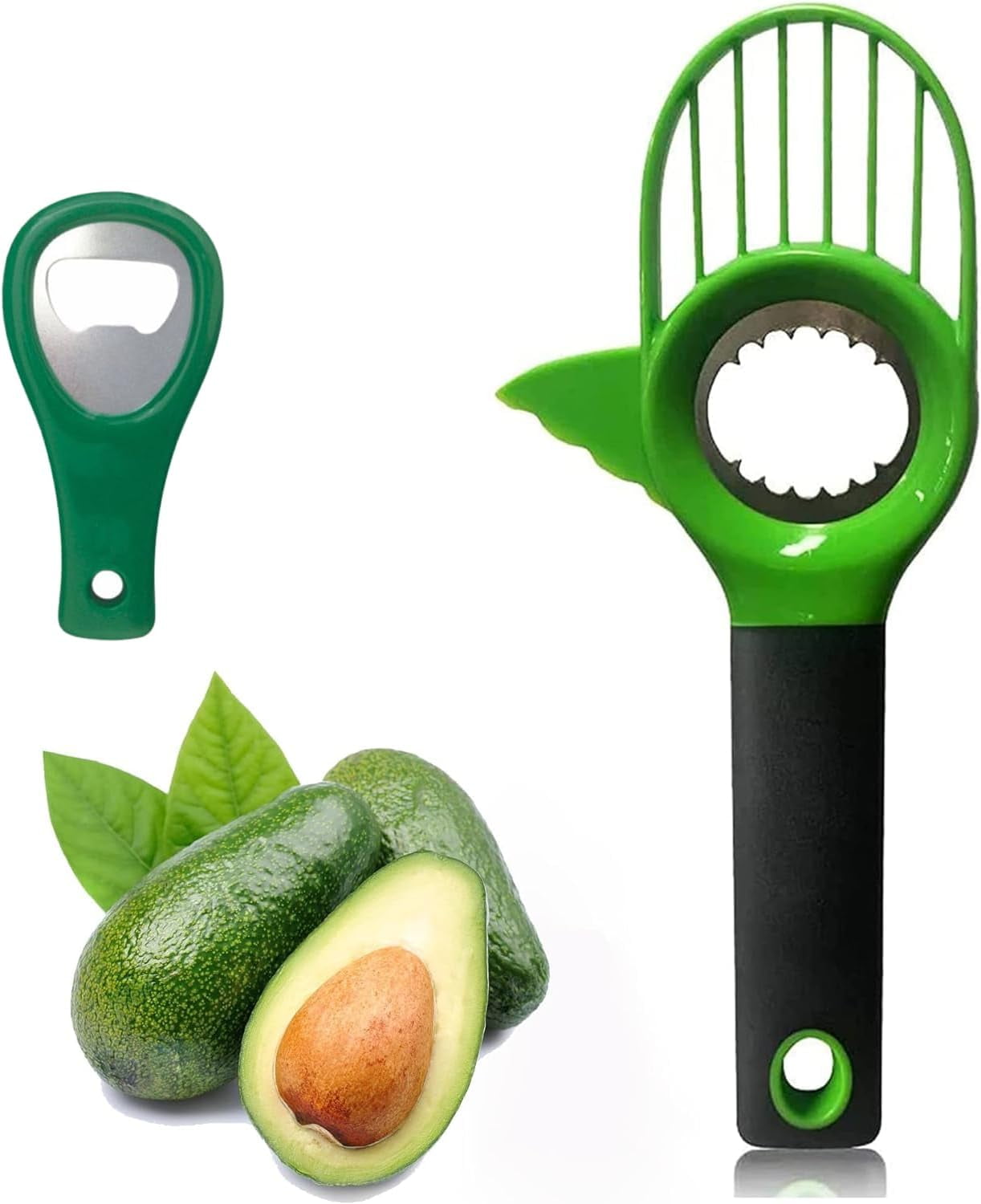 Avocado Slicer, 3-in-1 Avocado Slicer Tool, with comfortable grip, BPA ...