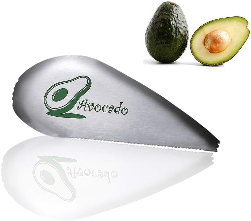 Avocado Slicer, Multifunction 3 in 1 Avocado Cutter, Premium Stainless ...