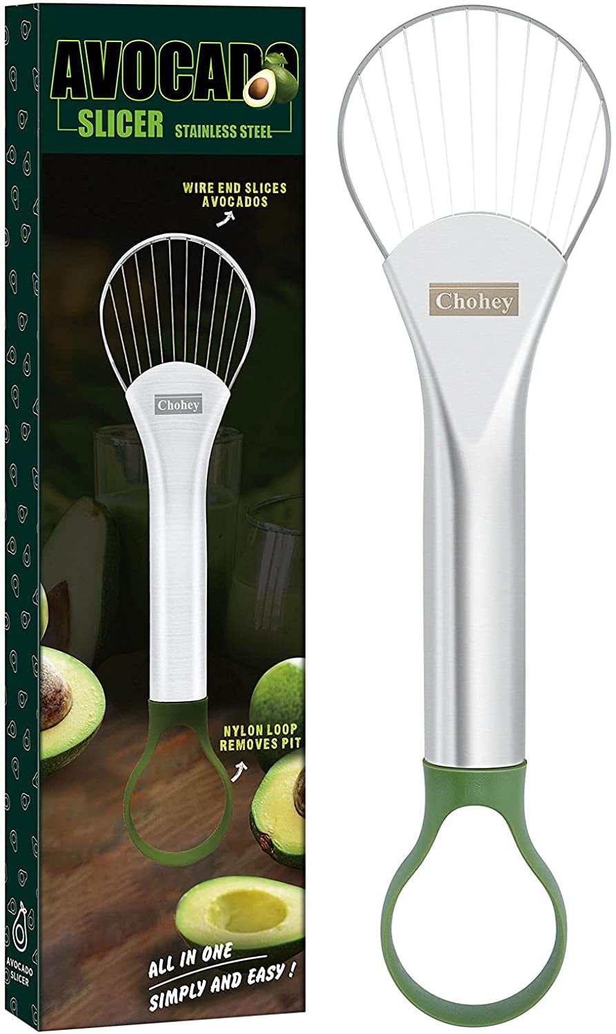 Avocado Slicer, Avocado Pit Remover Cutter/Peeler, Well Made Stainless ...