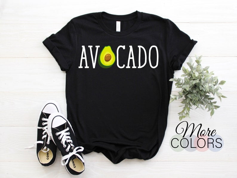 Avocado T-Shirt, Vegan Shirt, Avocado Lover, Avocado Tank Top, Avocado ...