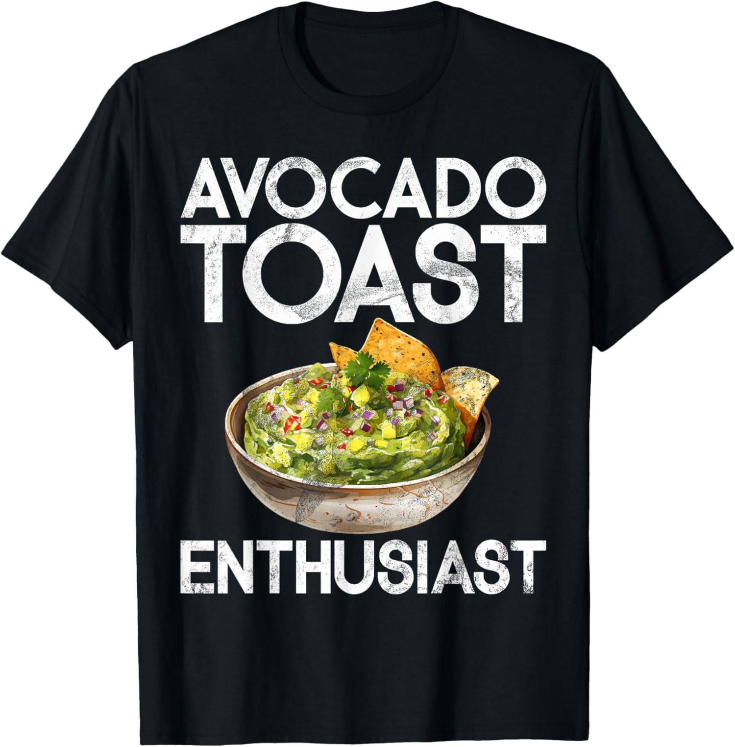 Avocado Toast Enthusiast Avocado T-Shirt - Walmart.com