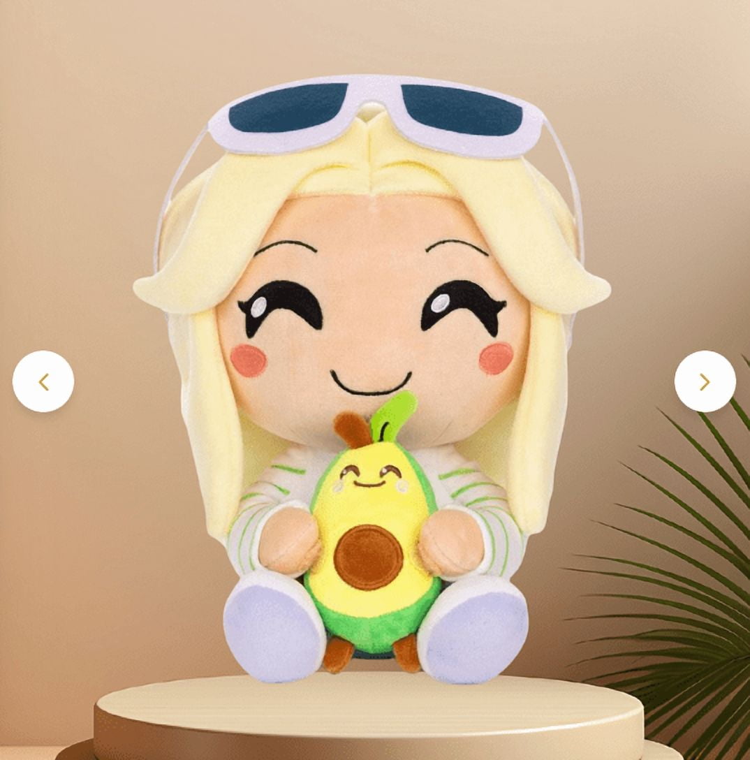 Avocado playz plushies Toys Cute Soft Avocado playz Stuffed Animal Doll ...