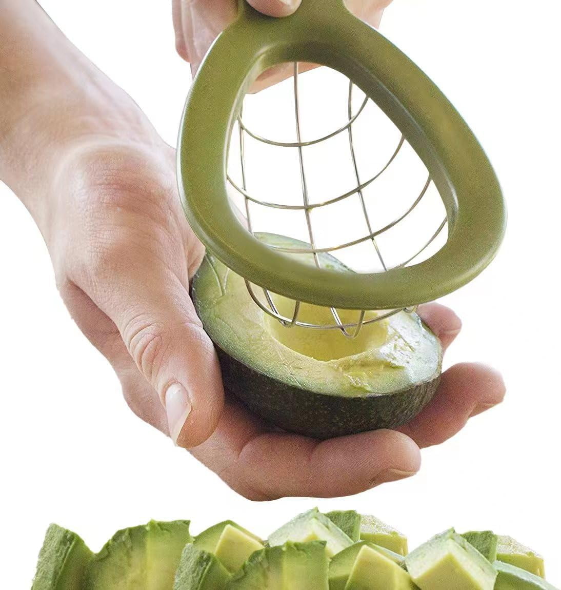 Avocado salad Stainless Steel Chunks Slicer Cuber and Dicer Chopper ...