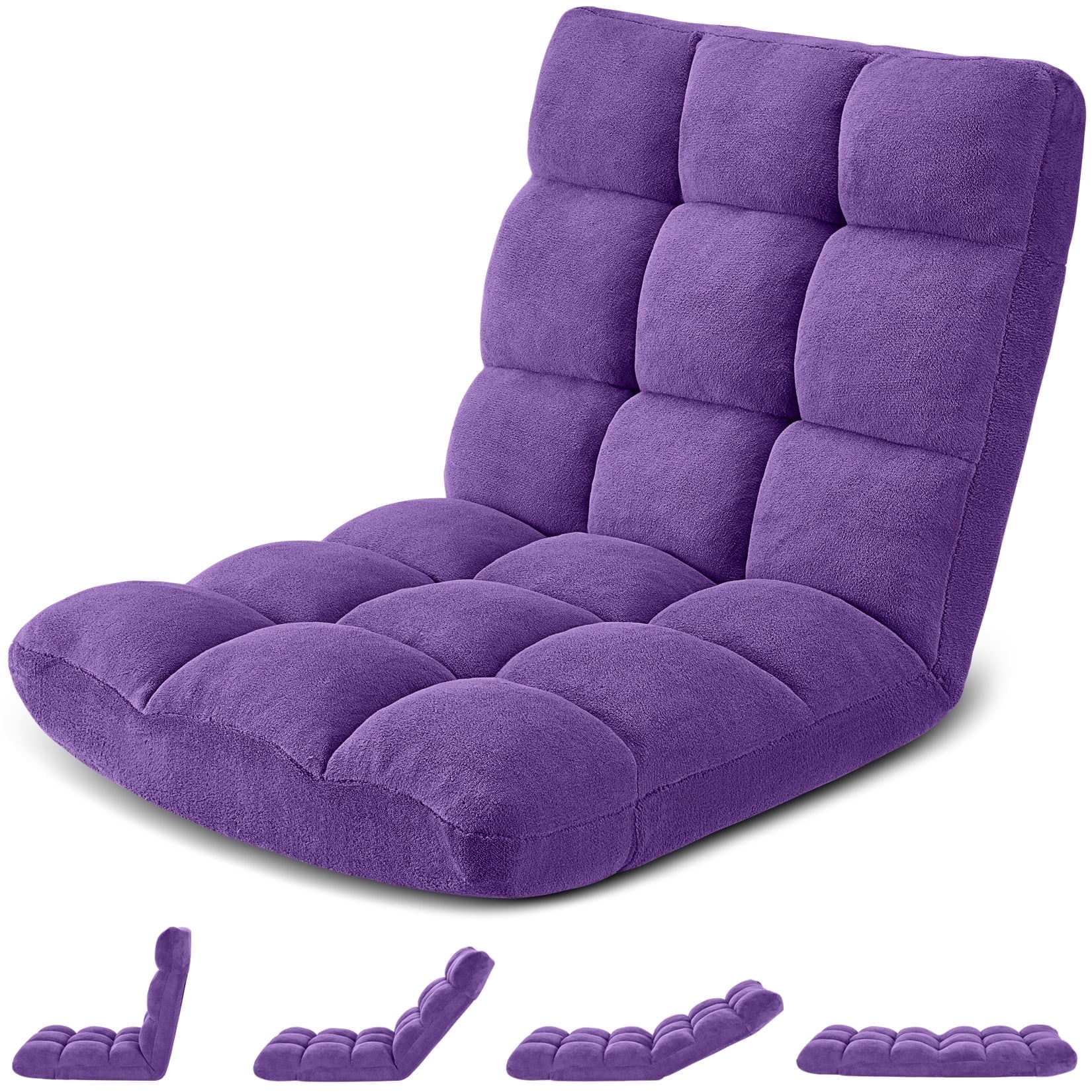 Avocahom Folding Floor Chair for adult, kids gaming chair, Lazy Sofa ...
