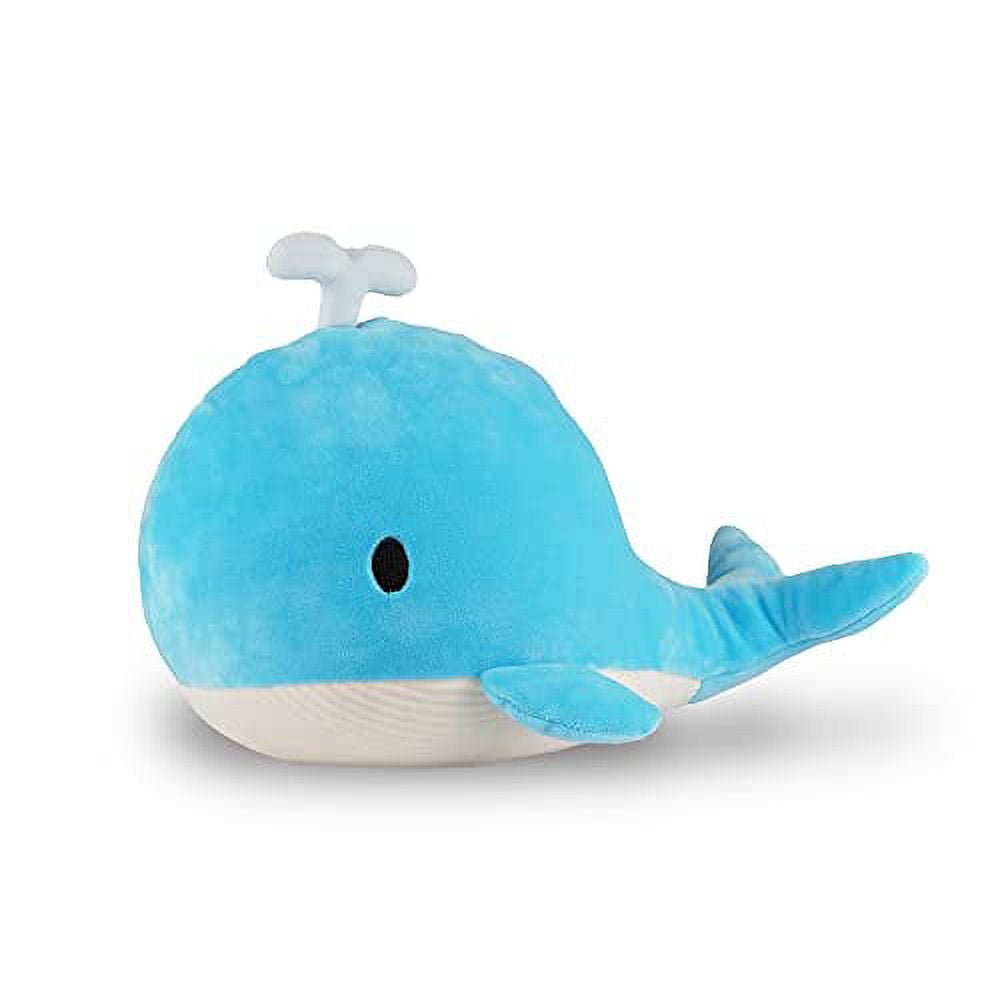 Avocatt Blue Whale Plush Toy - 10 Inches Stuffed Animal Plushie - Plushy and Squishy Whale with ...