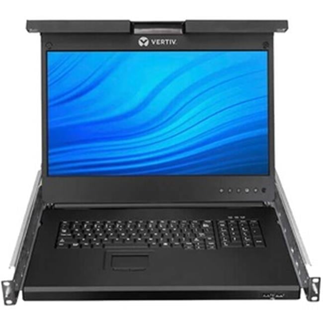 Avocent LRA Rack Console 18.5 in. LCD Widescreen 8-Port Keyboard with ...