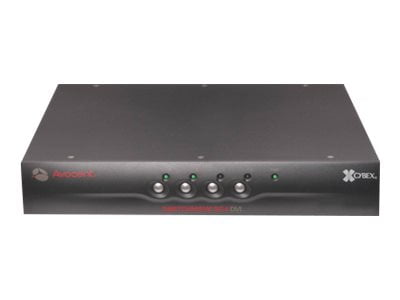 Avocent Switchview SC4 DVI - KVM switch - 4 x KVM port(s) - 1 local ...
