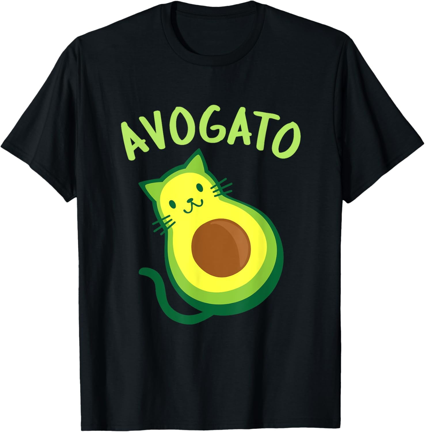 Avogato Cat Avocado - Funny Cinco de Mayo T-Shirt - Walmart.com