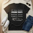 Avoid Speeding Tickets Funny Safe Driver Quote Driving Humor Unisex T ...