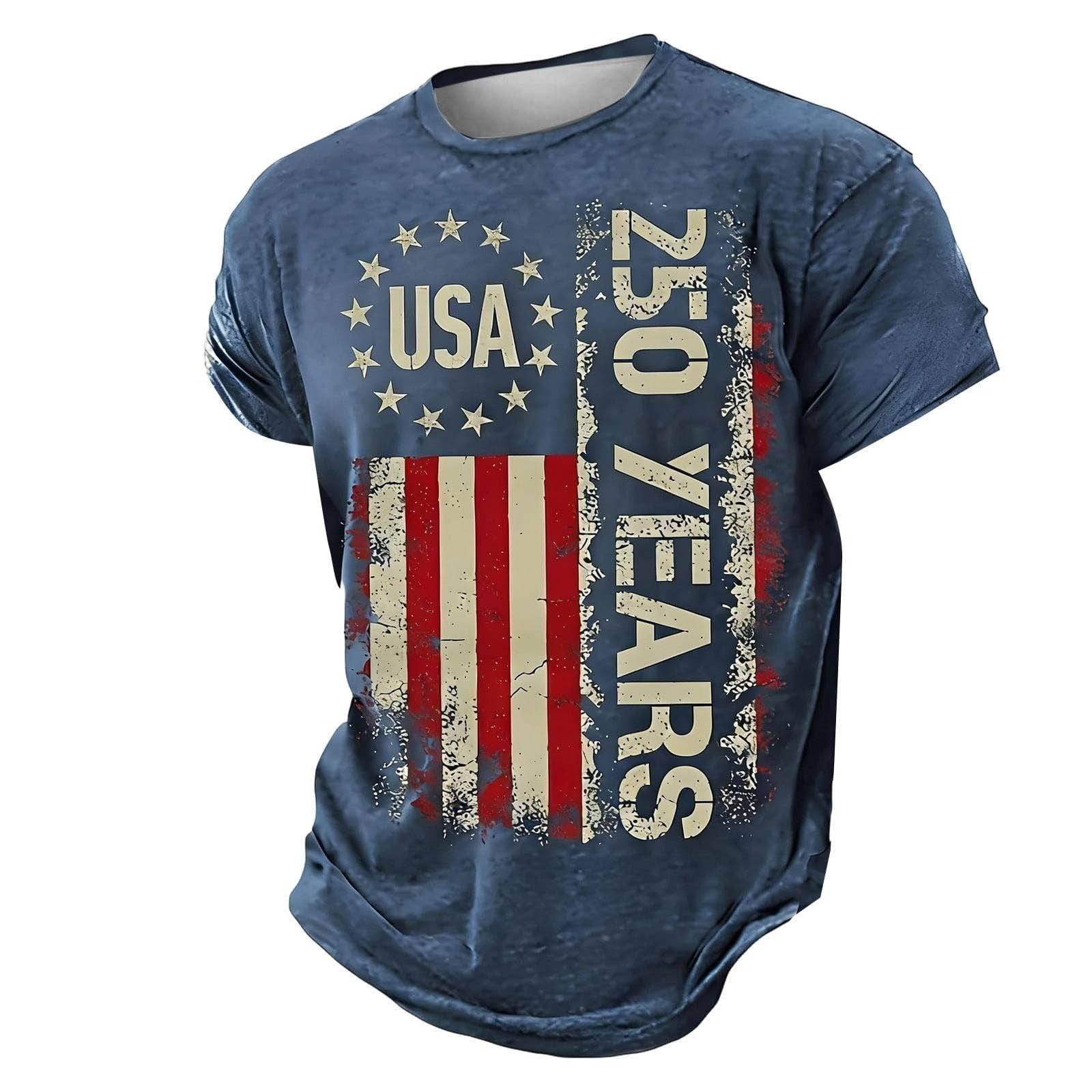 Avolia Men's Casual Graphic Print T-Shirt Summer Clothes Unisex Tee ...
