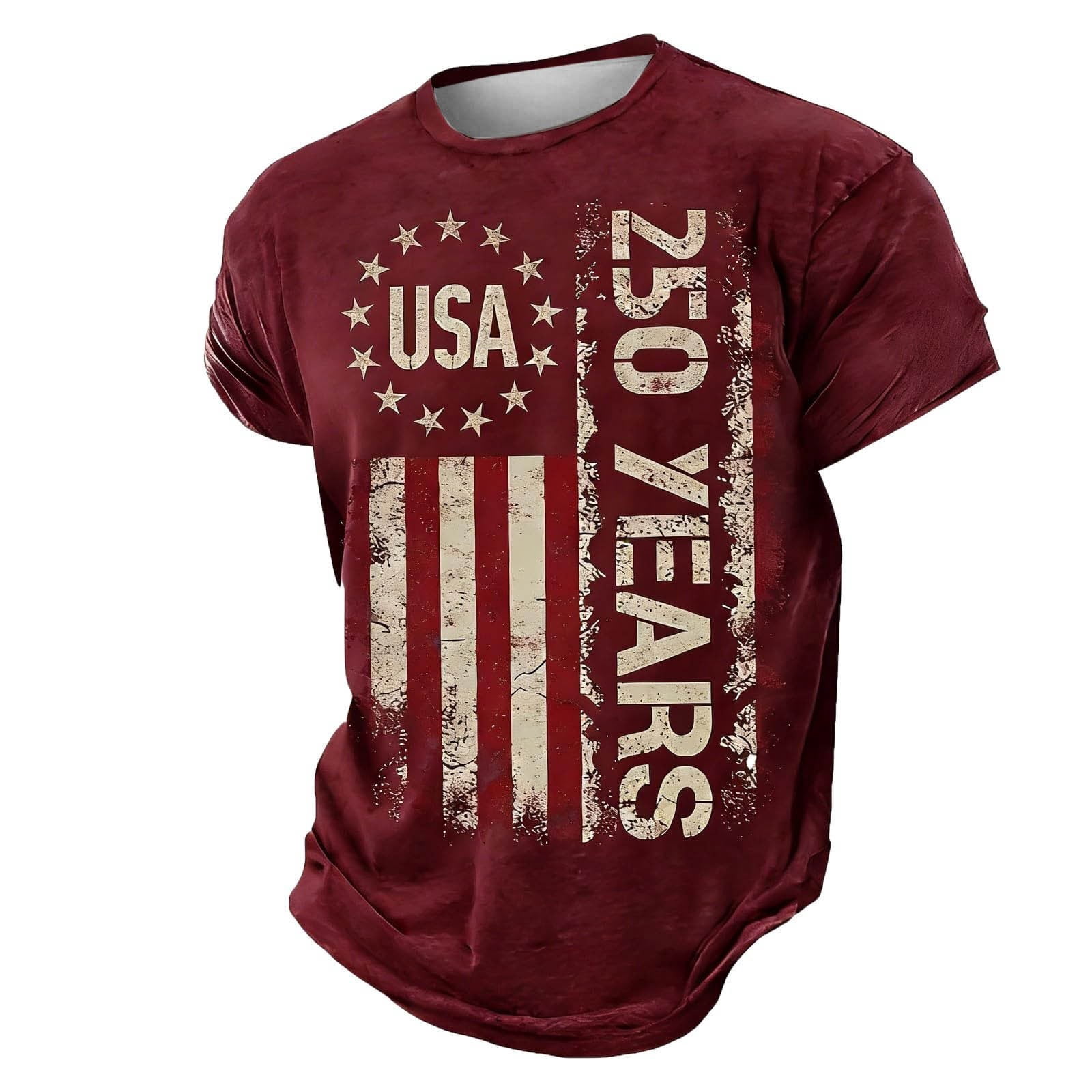 Avolia Men's Casual Graphic Print T-Shirt Summer Clothes Unisex Tee ...
