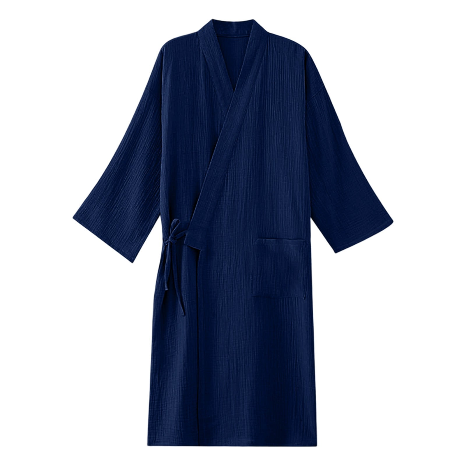 Avolia Men's Japanese Kimono Robe Yukata Sleepwear Lightweight ...