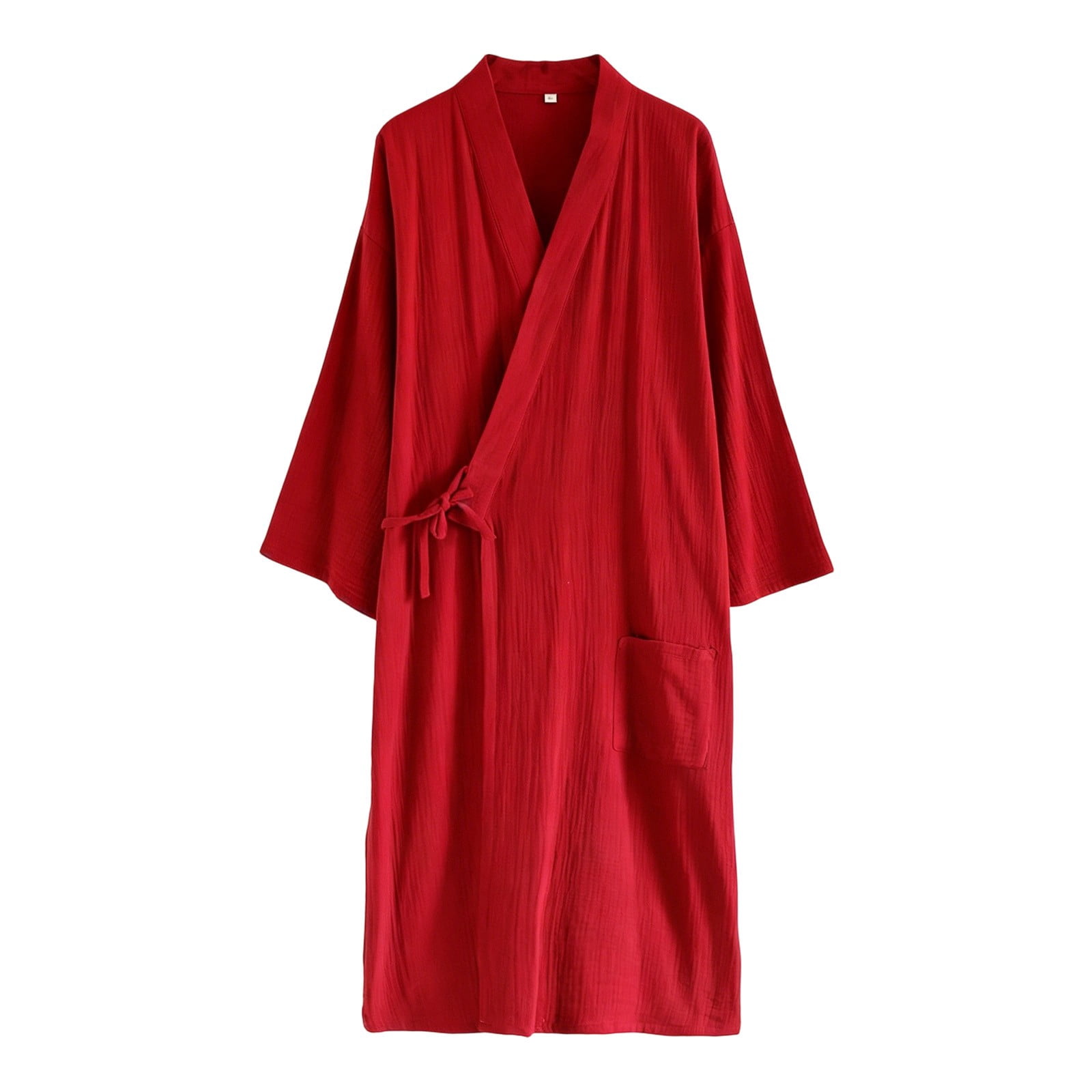 Avolia Men's Japanese Kimono Robe Yukata Sleepwear Lightweight ...