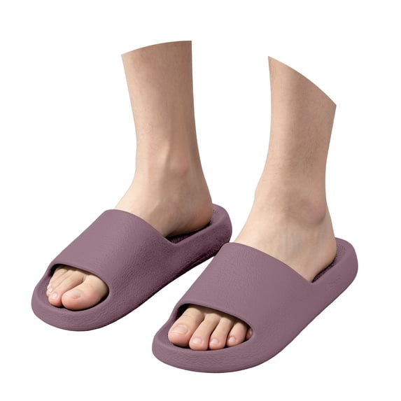 Avolia Unisex Adults Bathroom Slippers Shower Shoes Slip-On Lightweight ...