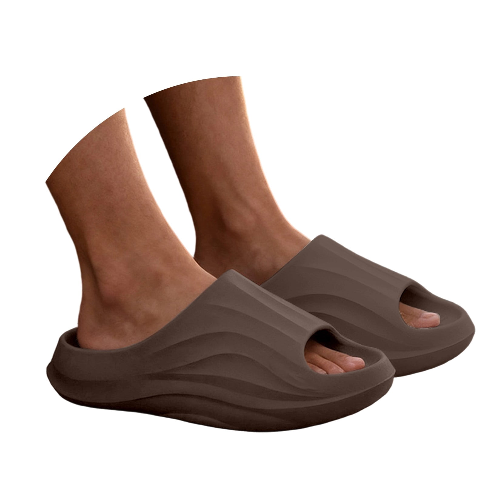 Avolia Unisex Adults Bathroom Slippers Shower Shoes -On Lightweight ...
