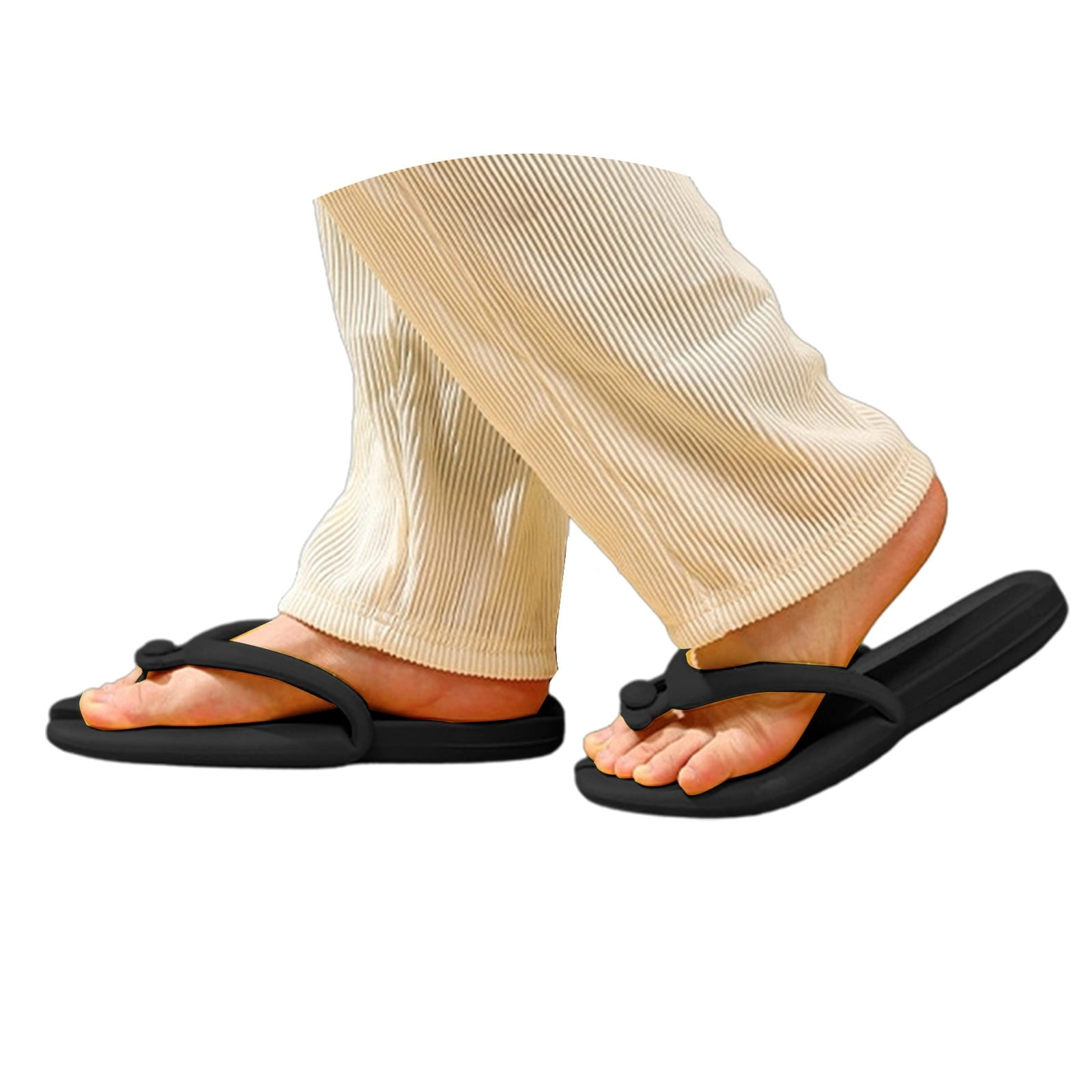 Avolia Unisex Adults Bathroom Slippers Shower Shoes -On Lightweight ...