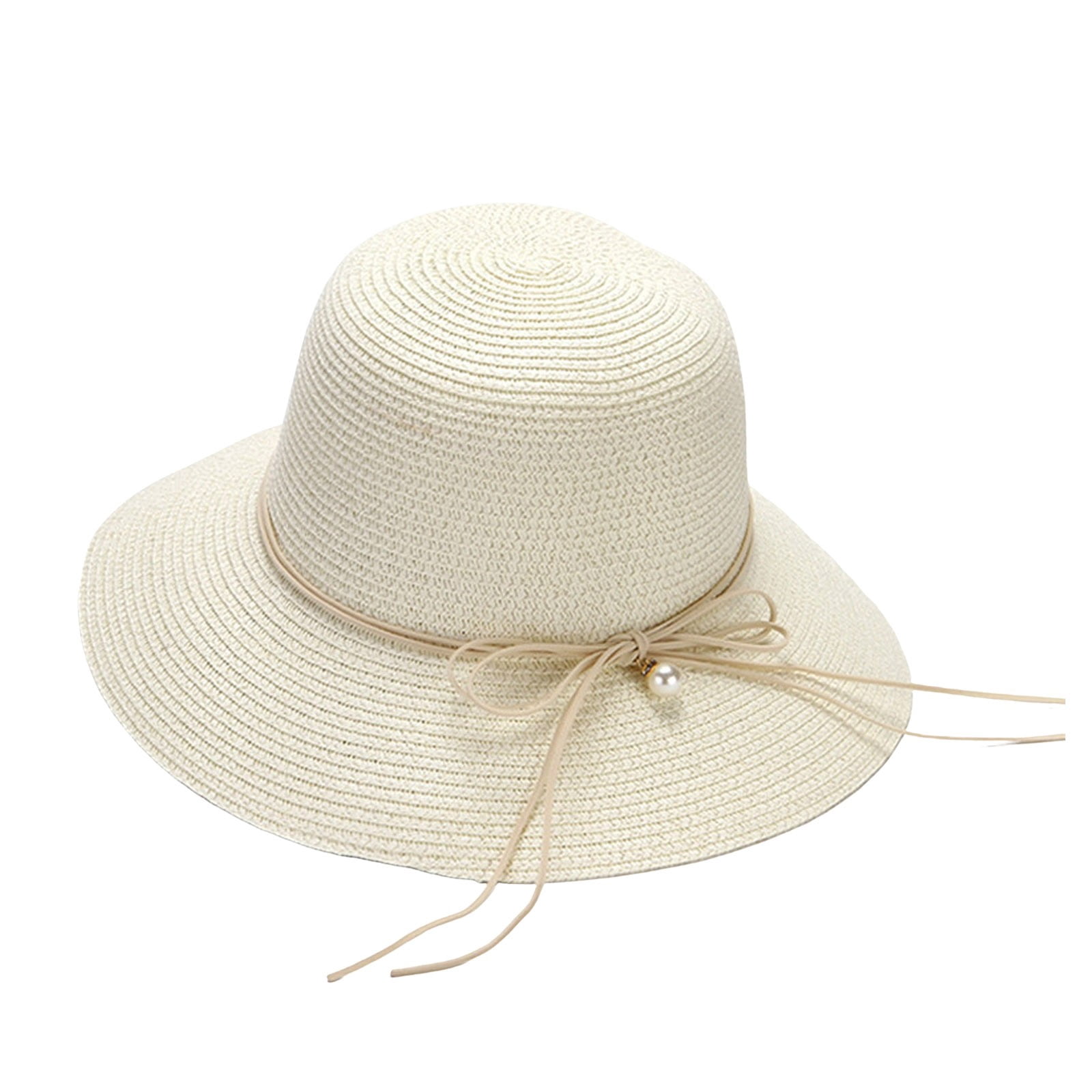 Avolia Wide Brim Strand Tie Dome Sun Hat Lightweight Polyester Travel ...