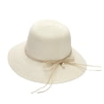 Avolia Wide Brim Strand Tie Dome Sun Hat Lightweight Polyester Travel ...