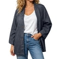 Avolia Women's Floral Print Cardigan Long Sleeve Open Front Soft ...