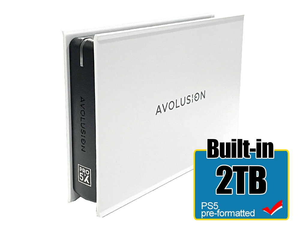 Avolusion Mini Pro-5X 2TB USB 3.0 Portable External Gaming PS5 Hard ...