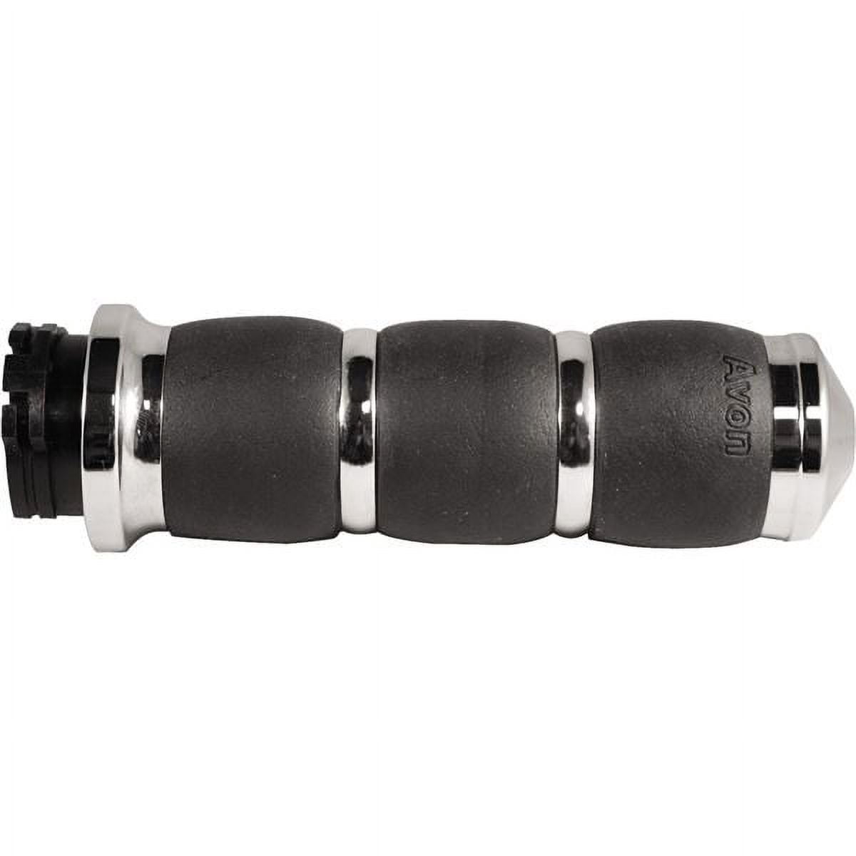 Avon AIR-93-FLY Velvet Air Grips Tbw Chrome - Walmart.com