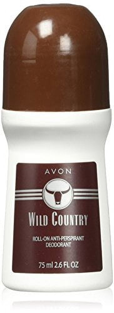 Avon Men's Roll-on Deodorant, Wild Country, Smooth Aroma, Long Lasting ...
