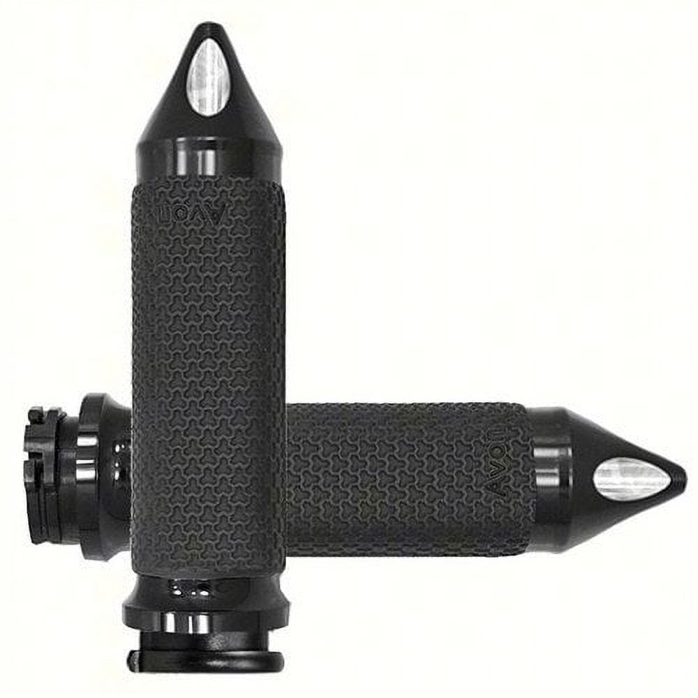 Avon Grips MF-63A-ANO-SPK; Cable Throttle Memory Foam Grip Black ...