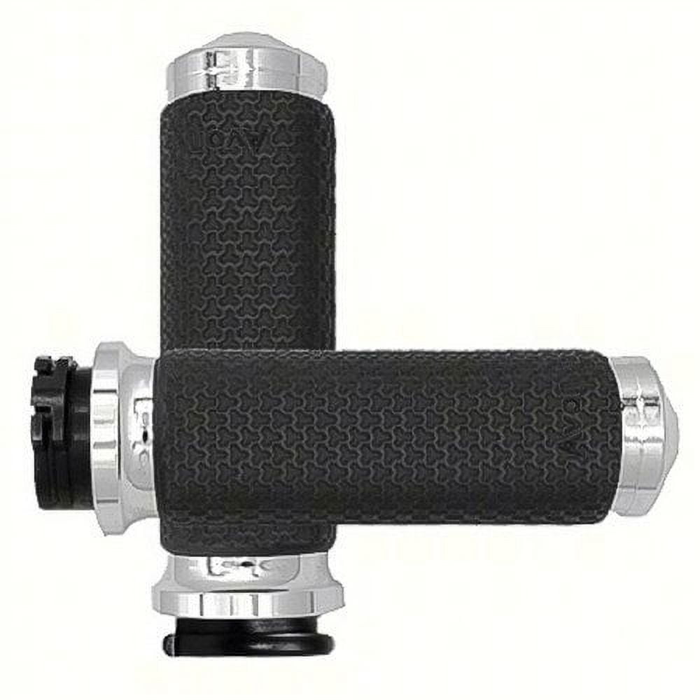 Avon MF-63B-CH Memory Foam Grips - 1.625in. - Chrome - Walmart.com