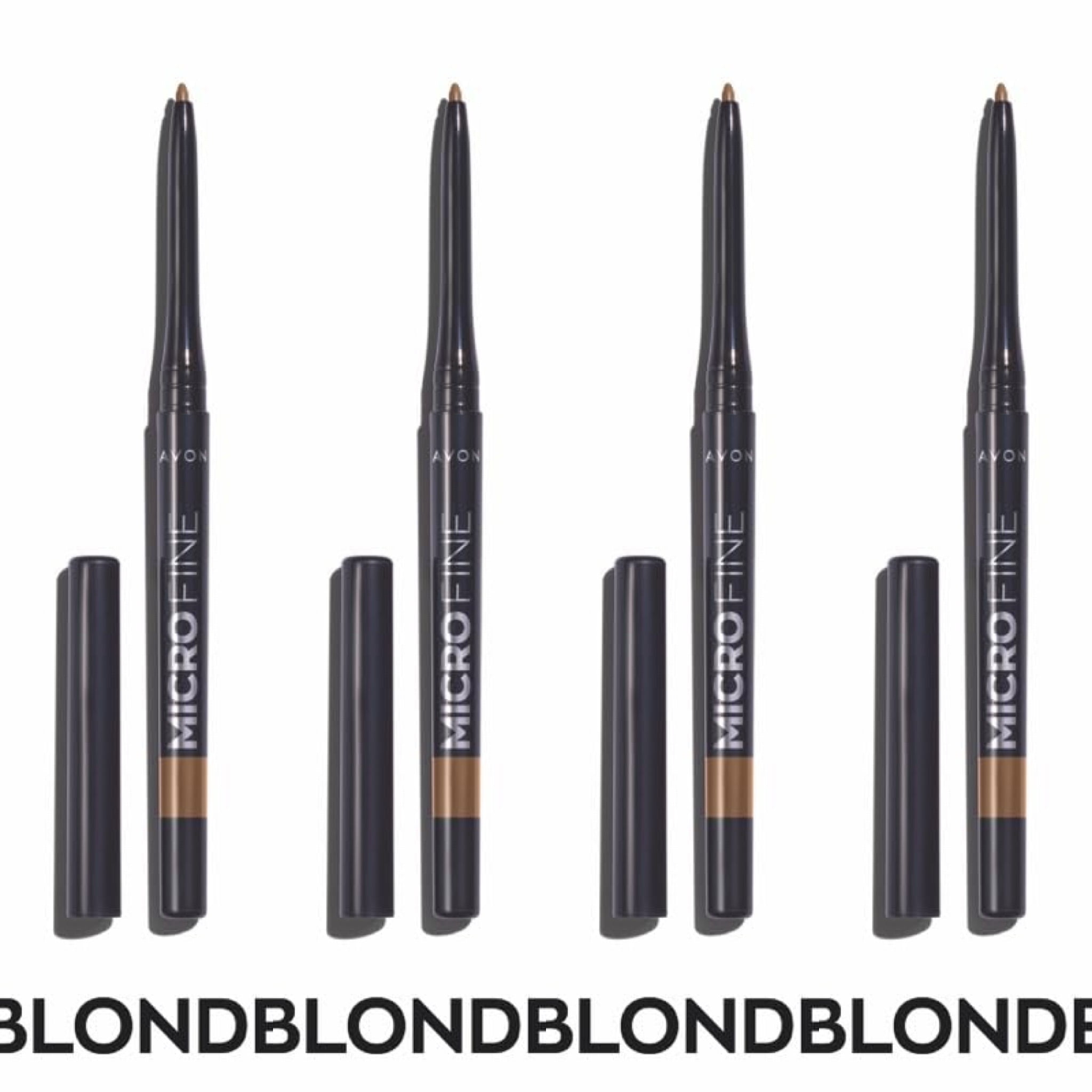 Avon Micro Fine Twist Up Brow Definer Pencil 0.13g | BLONDE | Set of 4 ...