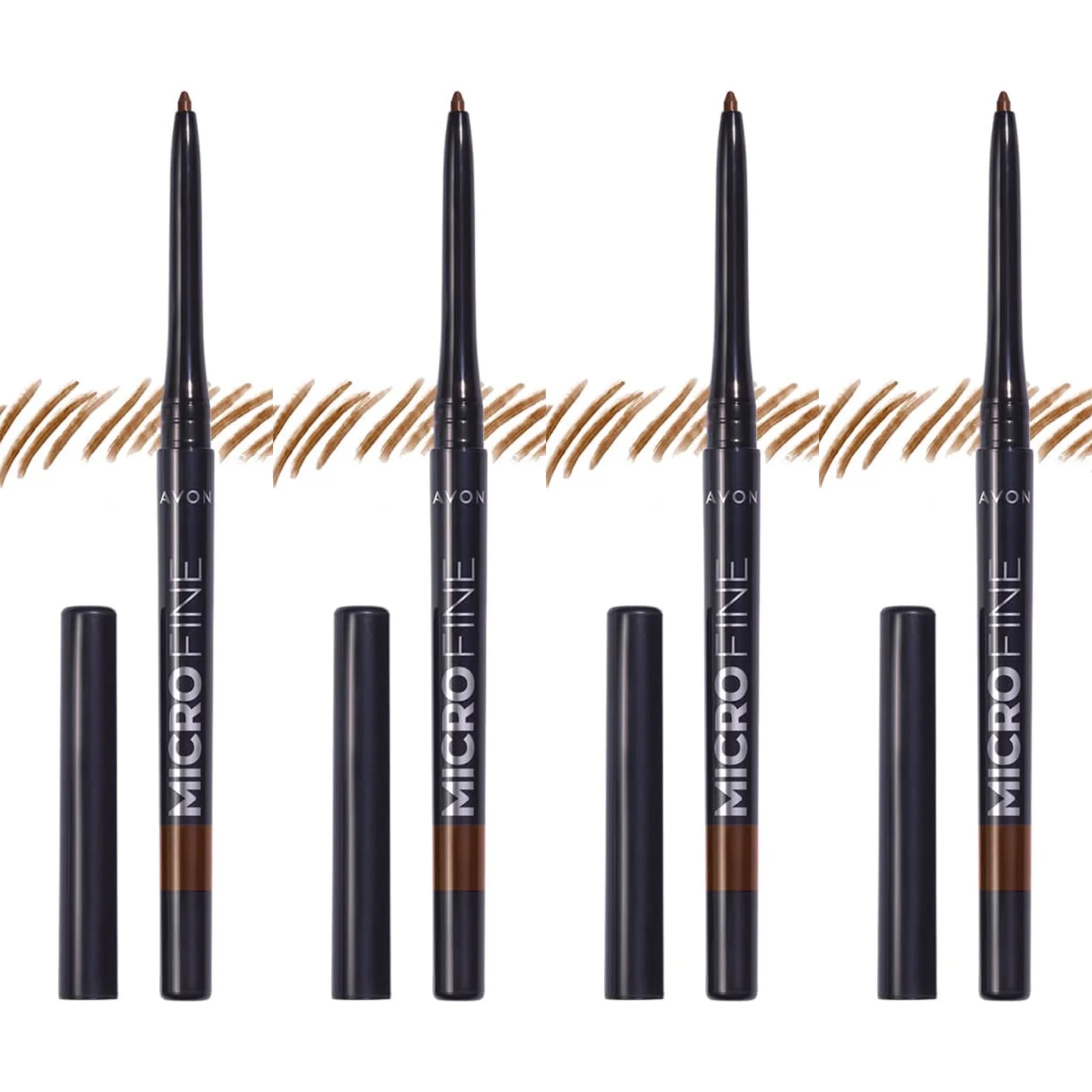 Avon Micro Fine Twist Up Brow Definer Pencil 0.13g | DARK BROWN | Set ...