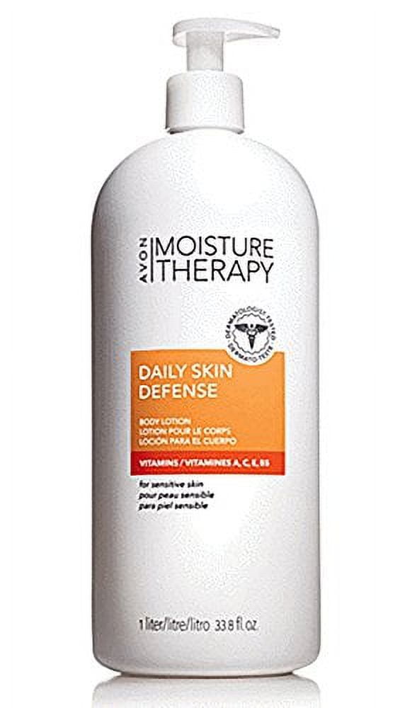 Avon Moisture Therapy Family-Size Daily Skin Defense Body Lotion ...