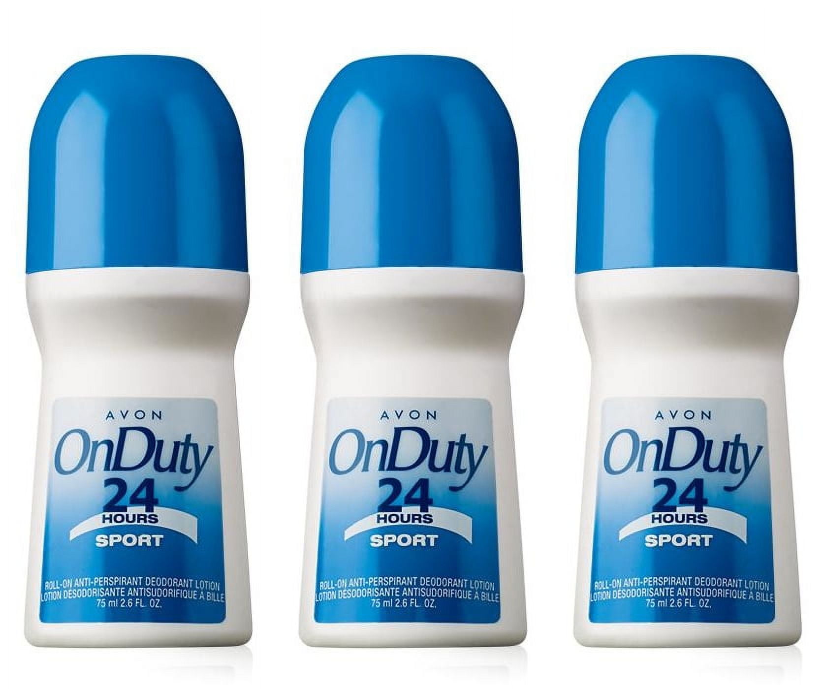 Avon On Duty Sport 24 Hour Antiperspirant Deodorant, Non-Whitening, 2.6 ...