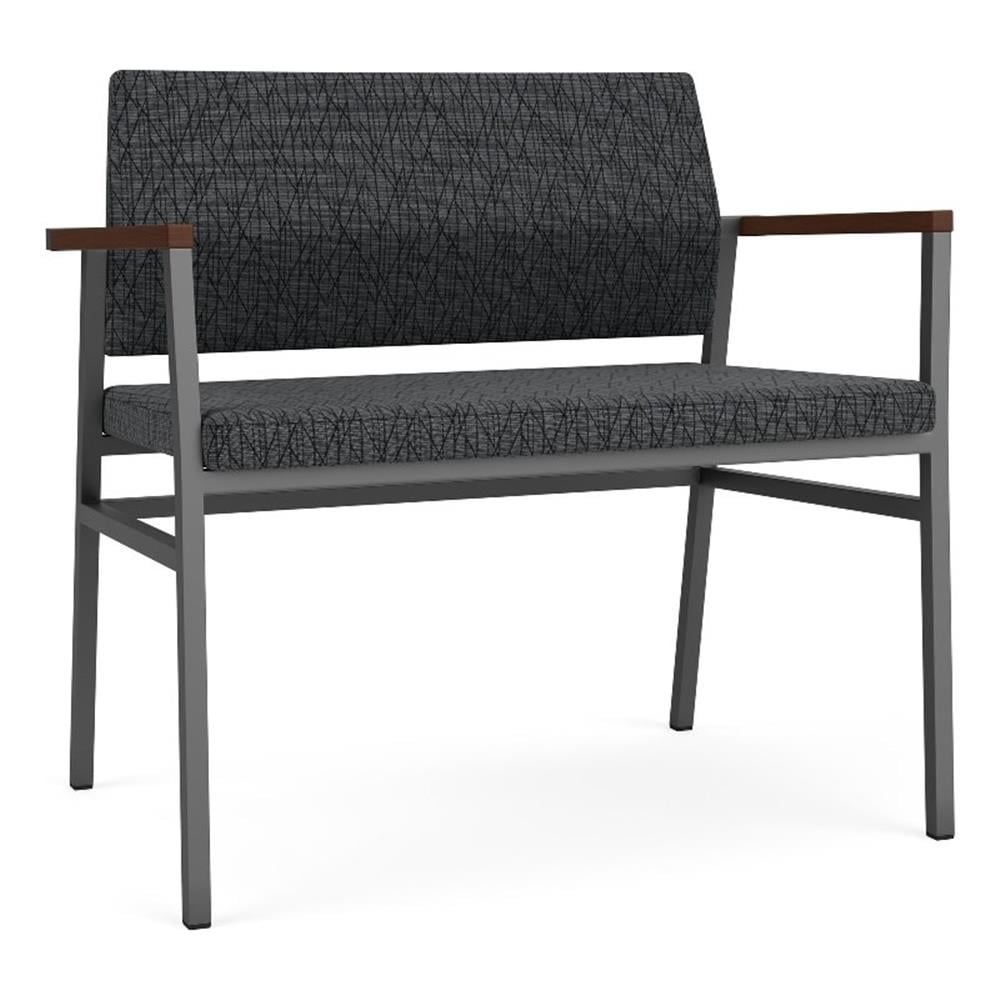 Avon Reception Bariatric Chair UPH Seat Back / Charcoal Steel / Dark ...