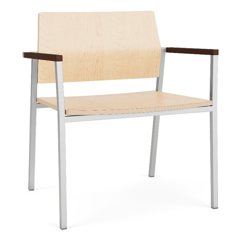 Avon Reception Waiting Oversize Chair HPL Seat Back / Silver Steel ...