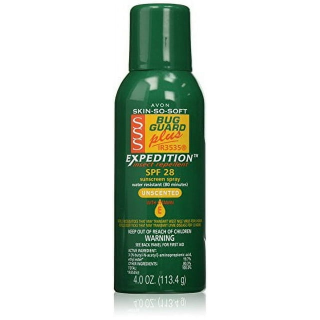 Avon Skin-So-Soft Bug Guard Plus, Insect Repellent & Mosquito Repellant ...