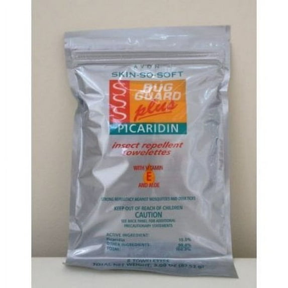 Avon Skin So Soft Bug Guard Plus Picaridin Insect Repellent Towelettes ...