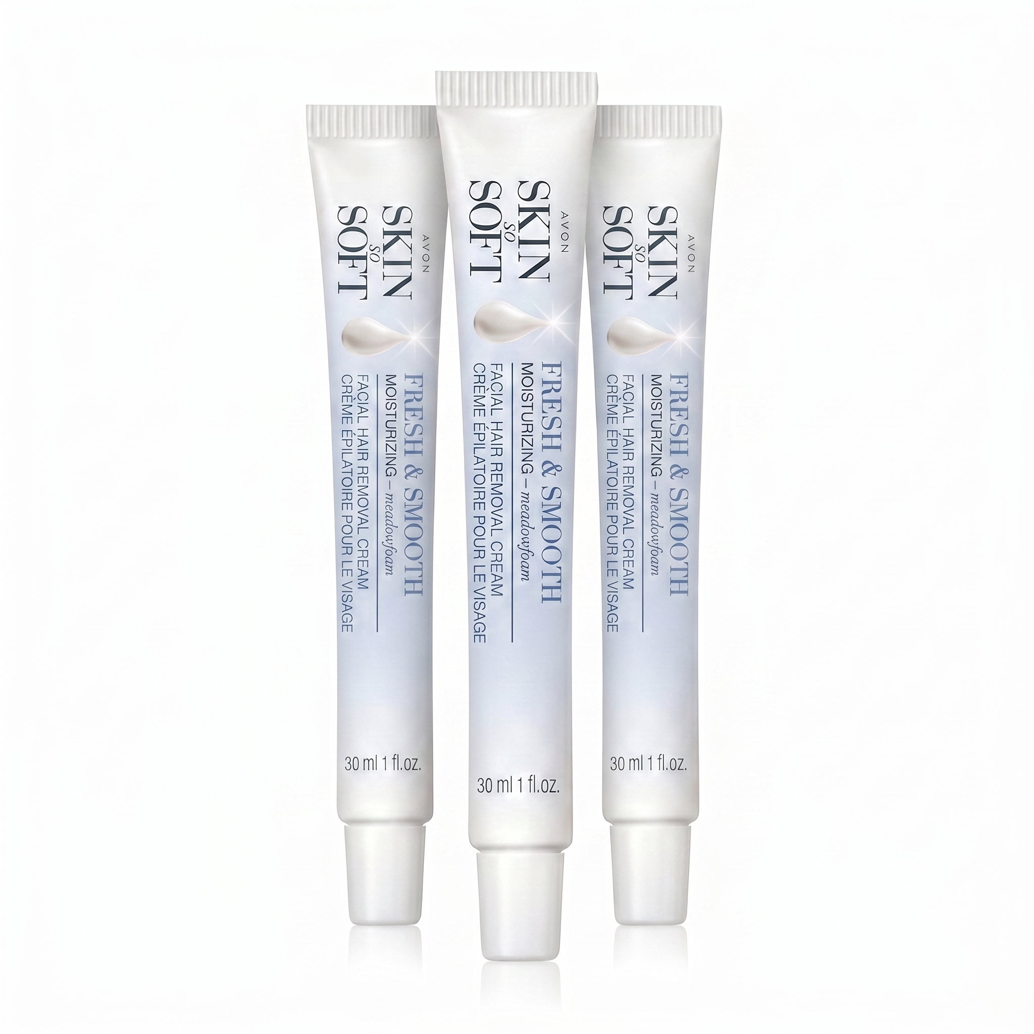 AVON Skin So Soft Fresh & Smooth Facial Hair Removal Cream for ...