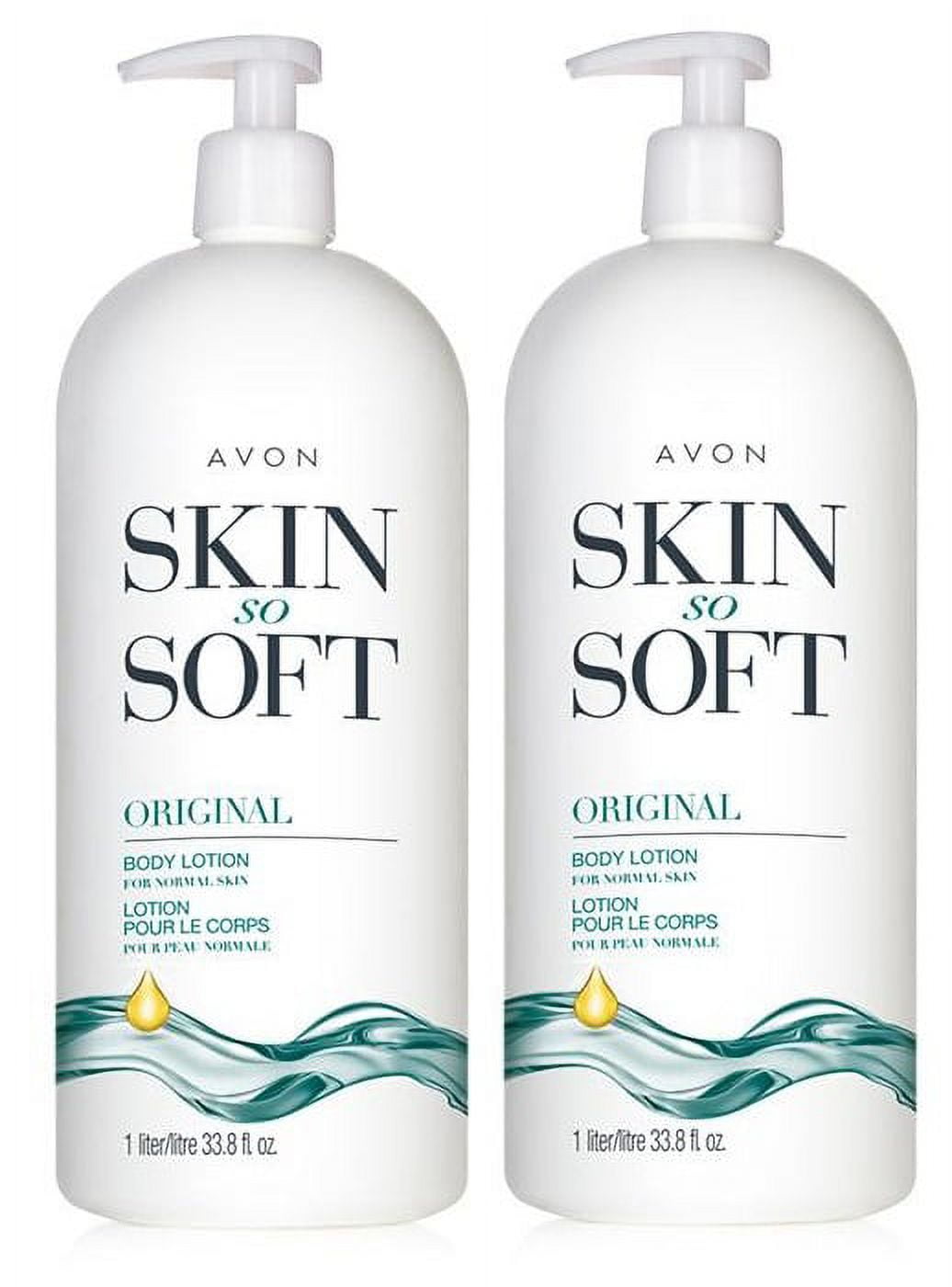Avon Skin so Soft Original Body Lotion with Jojoba, Bonus Size, Pack of ...