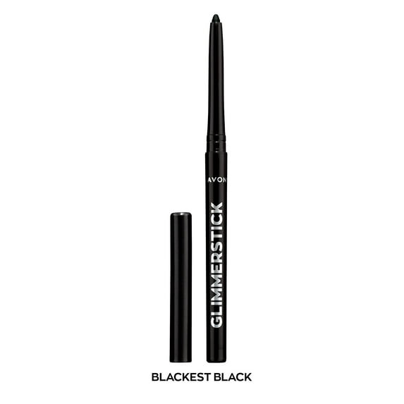Avon Ultra Colour Glimmerstick Retractable Eyeliner, Blackest Black ...