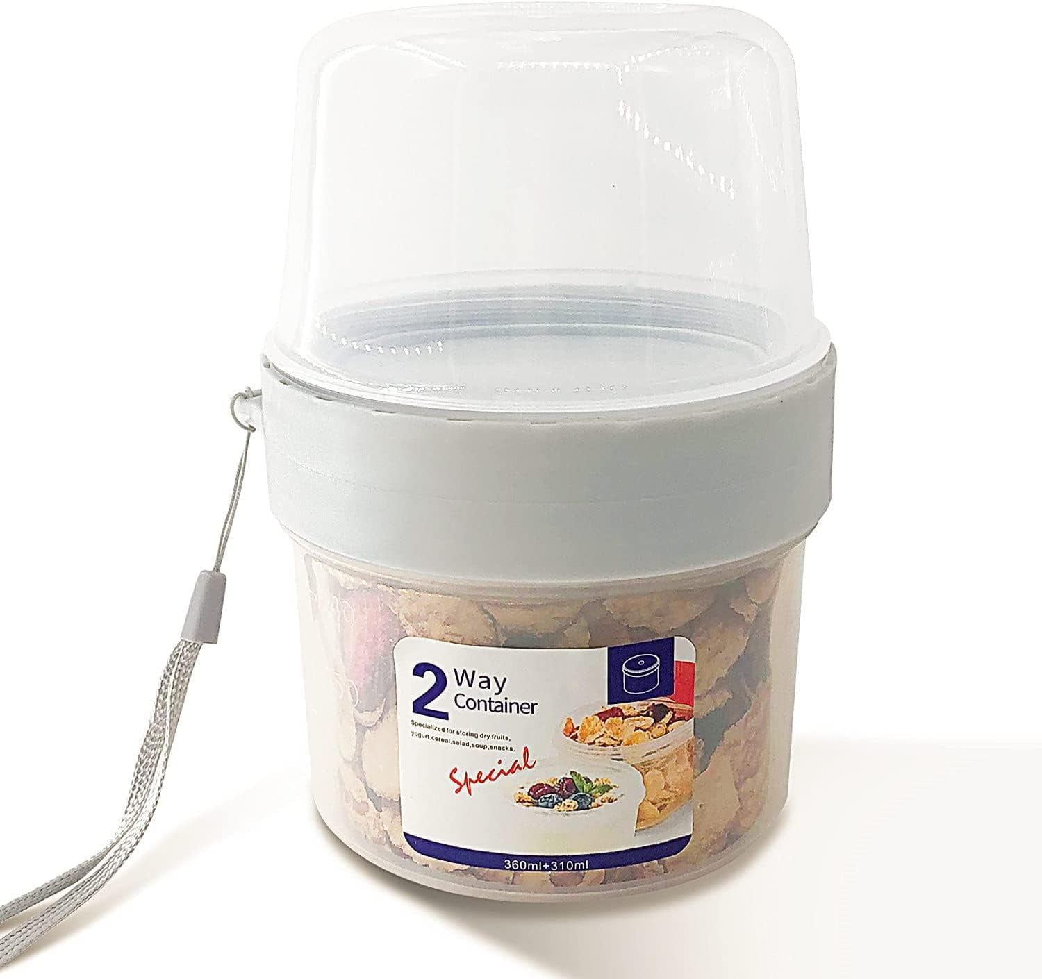 Avon Wellness Breakfast On The Go Portable Plastic Cereal Container ...
