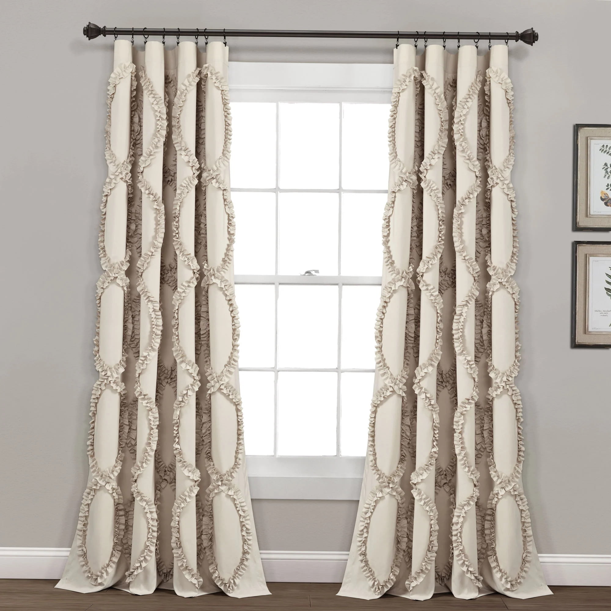 Avon Window Curtain Panels Single Neutral 54x84 - Walmart.com