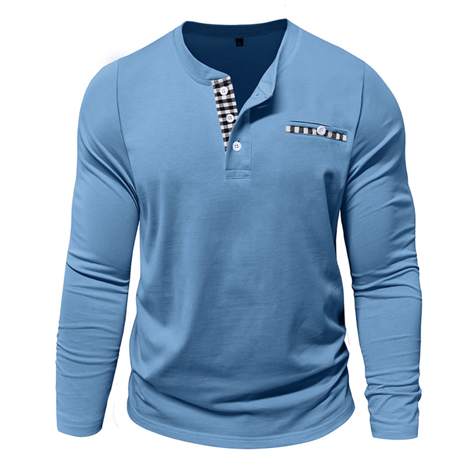 AvonTall Polo Shirts for Men Long Sleeve Button Up Polos Lightweight ...