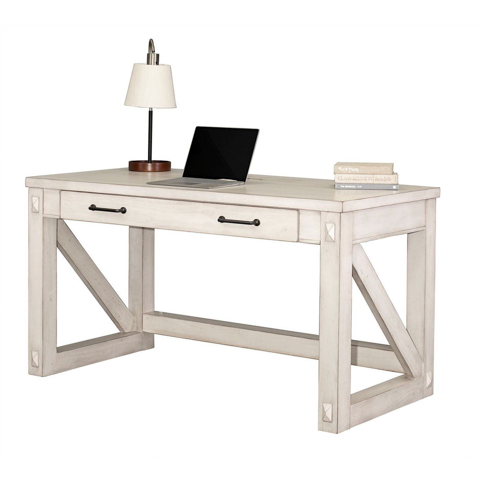 Avondale Writing Desk Writing Table Wood Office Desk With Power Center ...